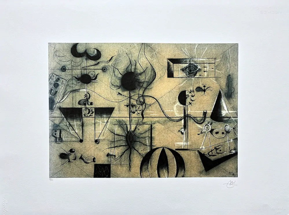 Joan Miró - The Family 50/150 - limitovaná edice s certifikátem ...